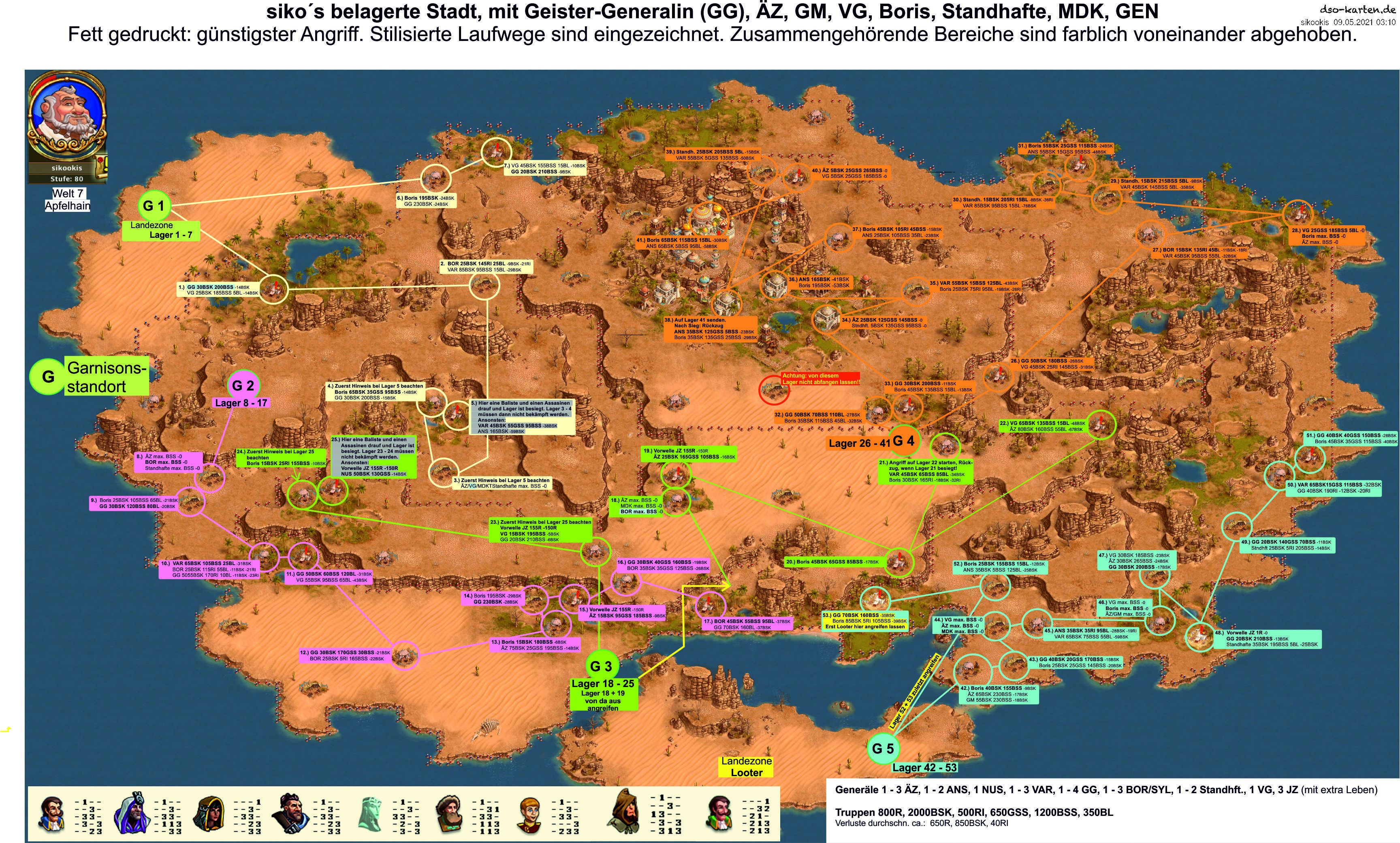 DSO Taktikkarten » Sindbad und die belagerte Stadt